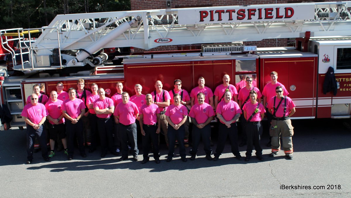 Pittsfield Firefighters Wear Pink In Support of Breast Cancer Awareness ...